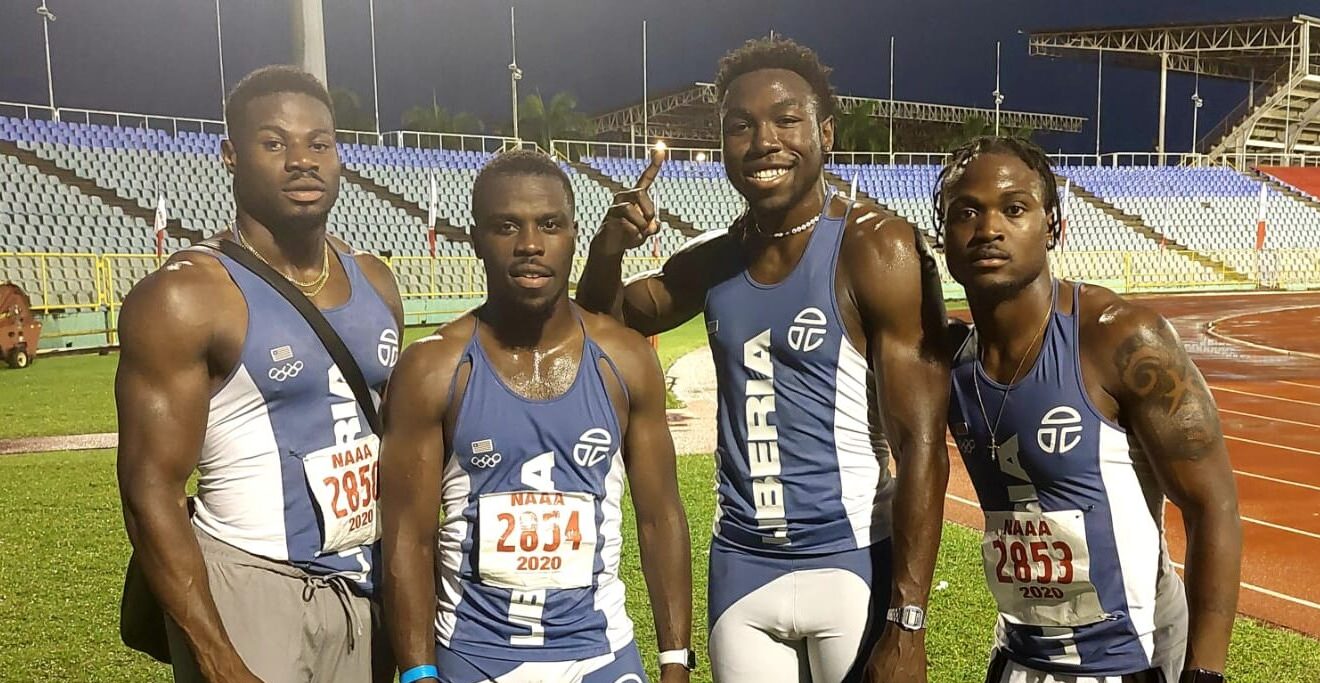 The Liberia 4x100 Men's Team Set New Record in Trinidad and Tobago