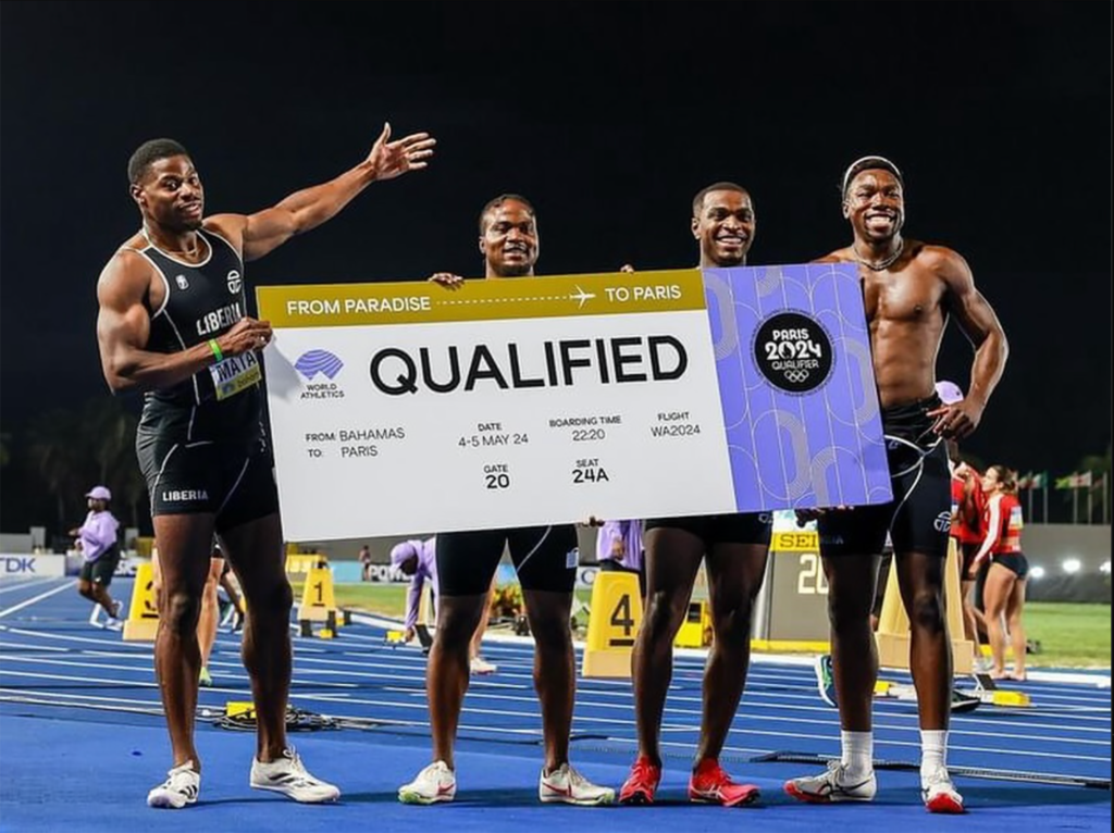 World Relays Recap: Liberia's Men's Team Qualify for Paris 2024