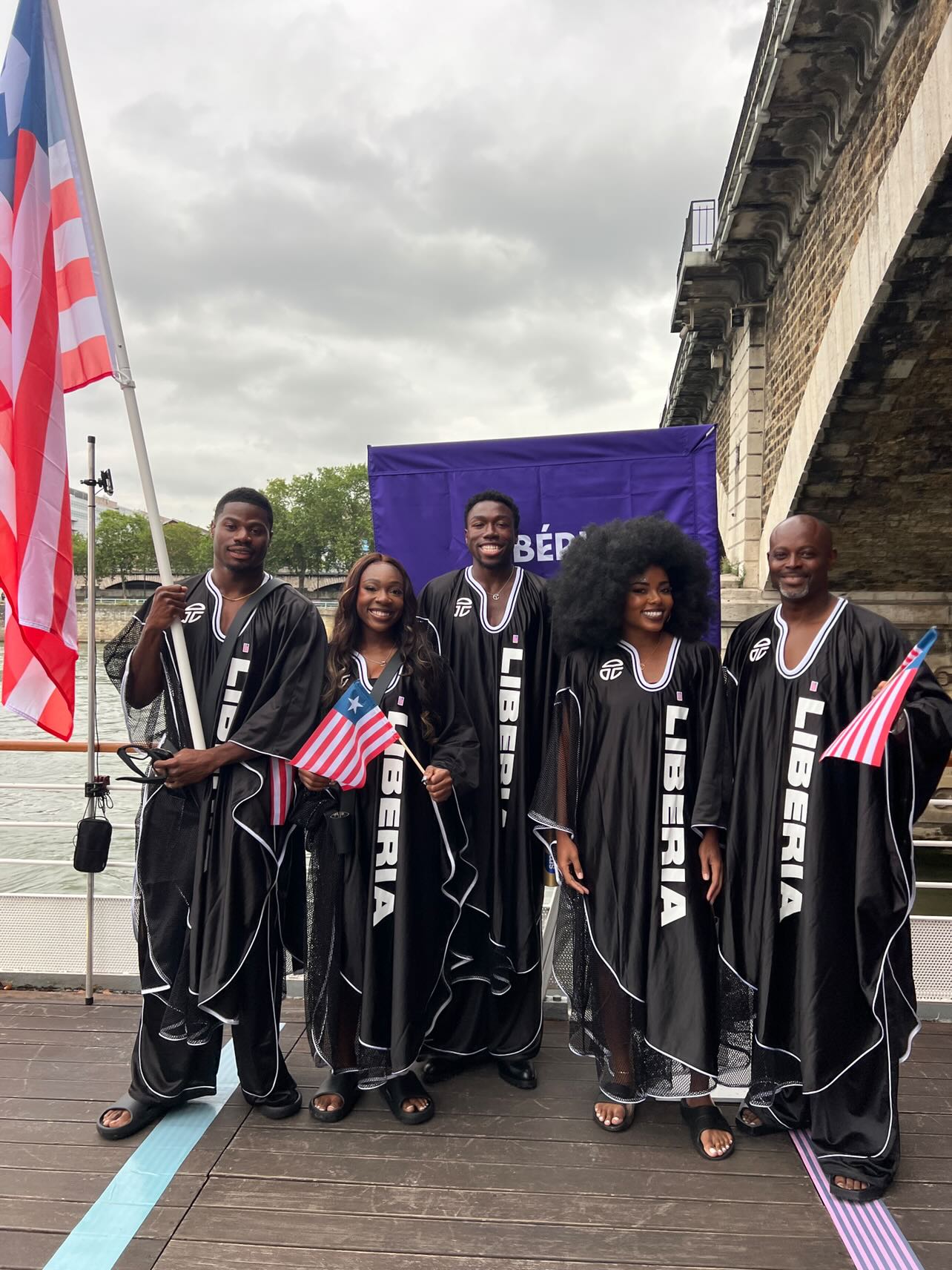 PARIS 2024 — Go Team Liberia